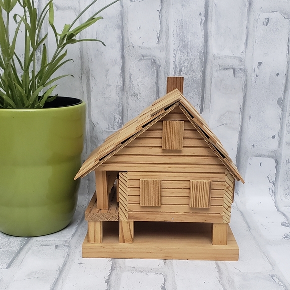 Cypress Acadian Cabane | Accents | Cajun Cabin Replica Of Cypress ...